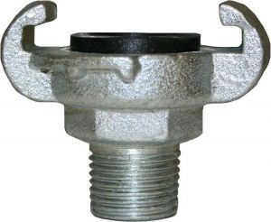 CLAW COUPLING with MALE THREAD – Universal Rubber & Hose